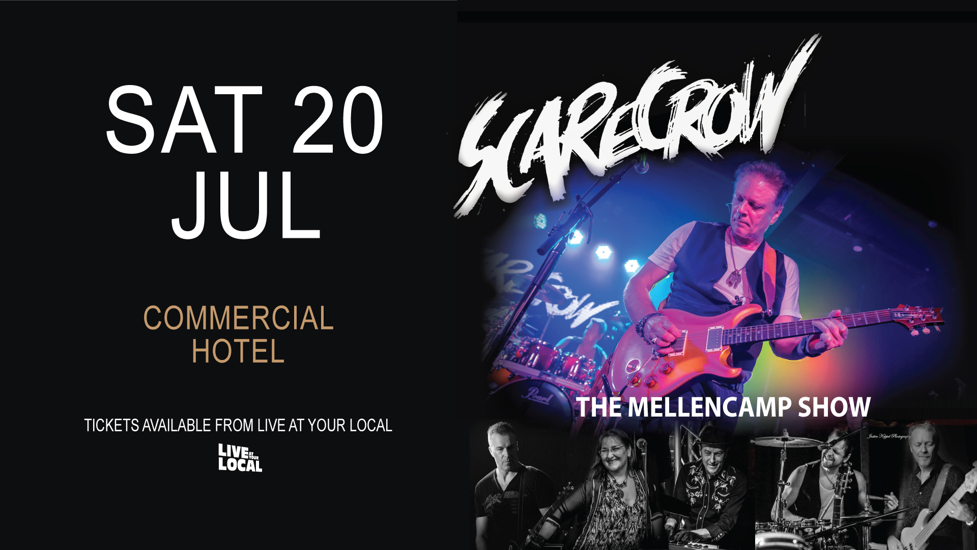 Commercial Hotel, South Morang – Sat 20th July | Scarecrow