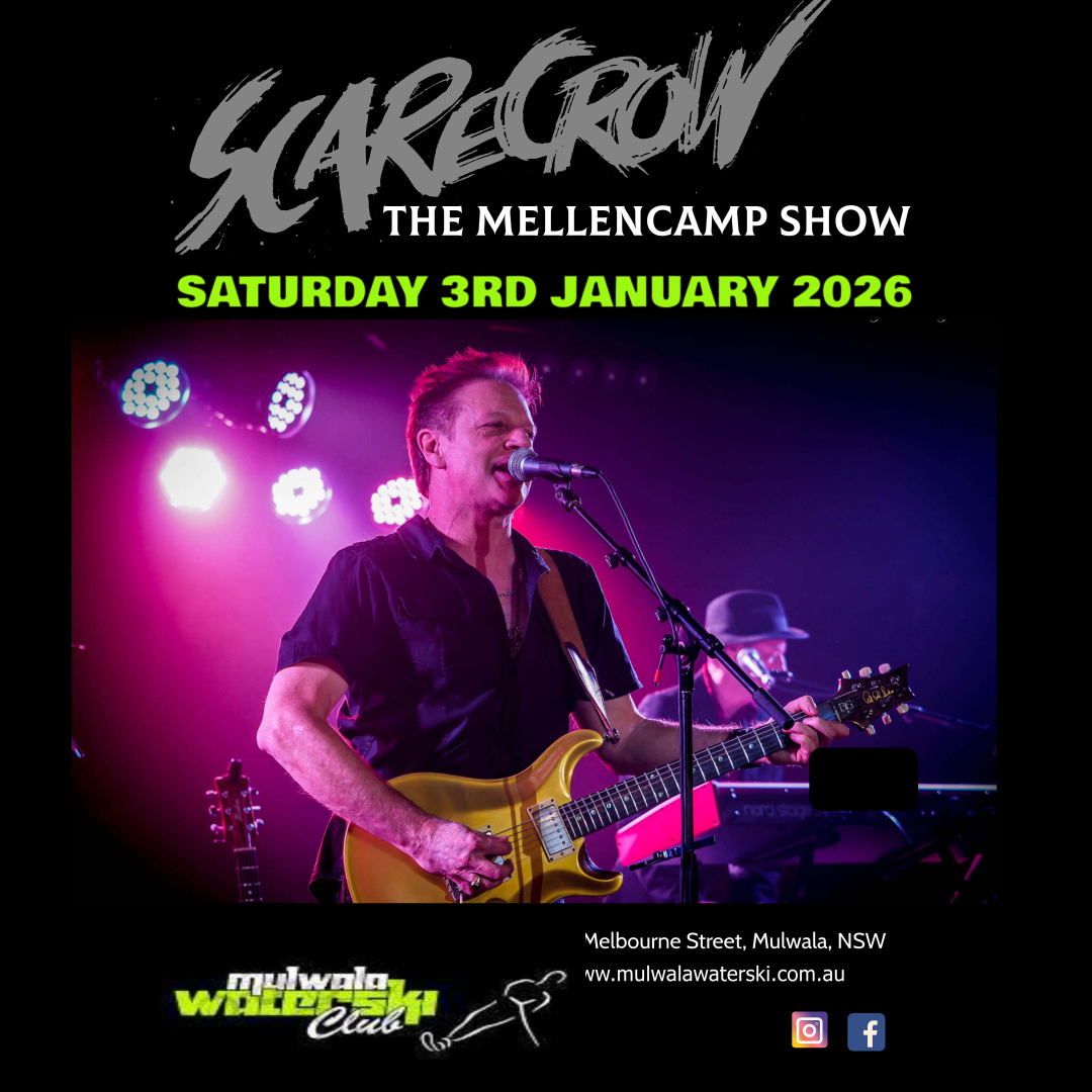 Mulwala Waterski Club – Saturday 3rd January 2026 | Scarecrow